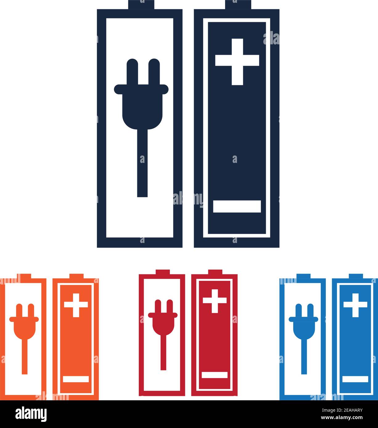 Battery Energy Vector Logo Template Stock Vector Image & Art - Alamy