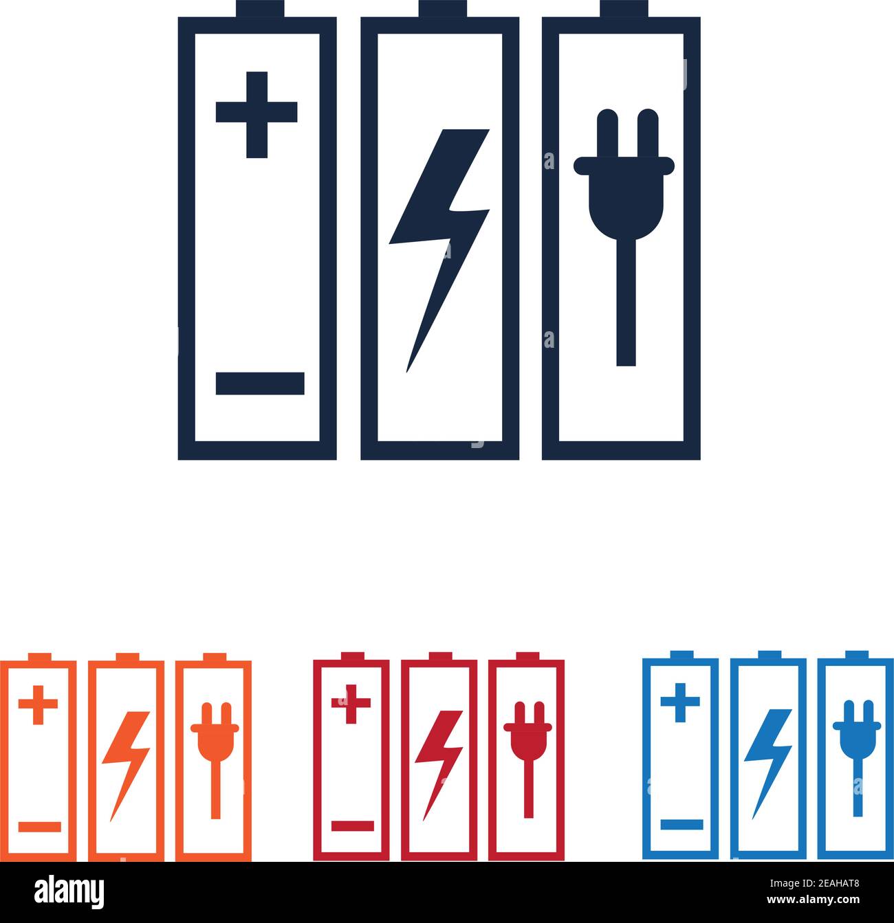 Battery Energy Vector Logo Template Stock Vector Image & Art - Alamy