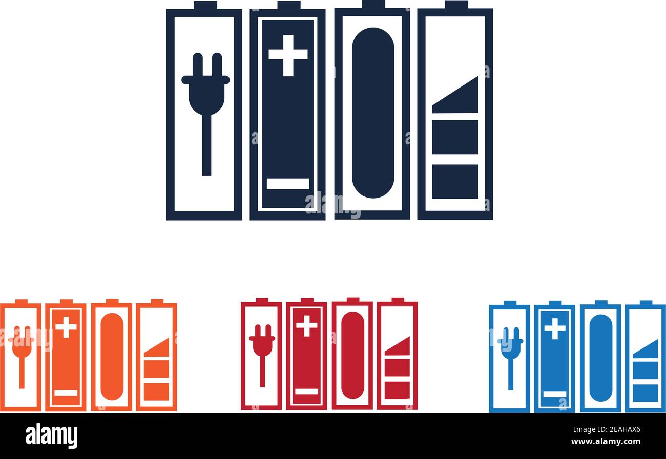 Battery Energy Vector Logo Template Stock Vector Image & Art - Alamy