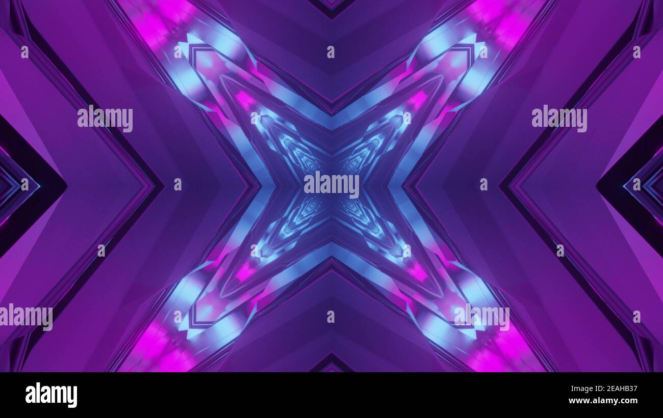 Illustrative of futuristic purple and blue colors background with a ...