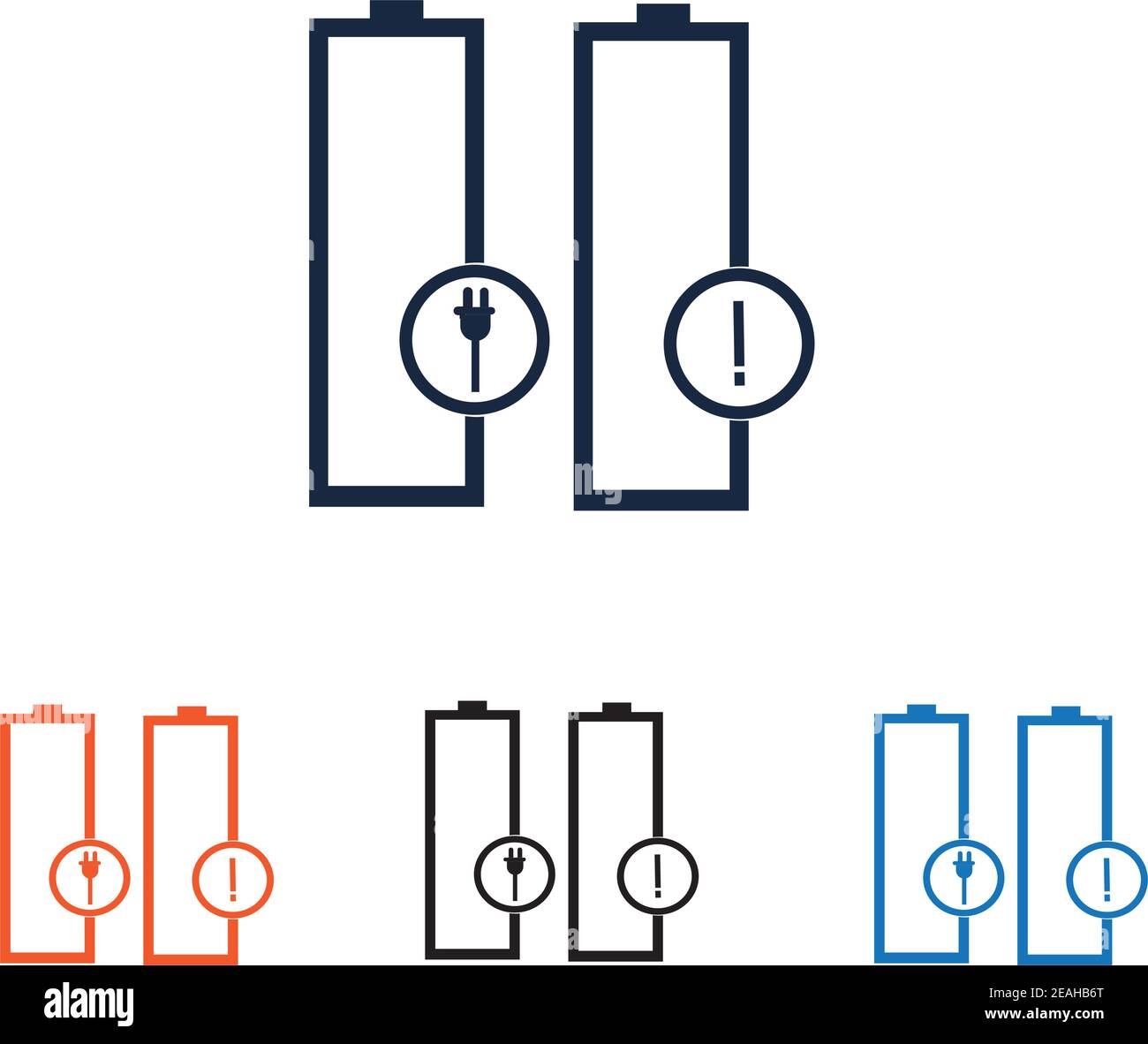 Battery Energy Vector Logo Template Stock Vector Image & Art - Alamy