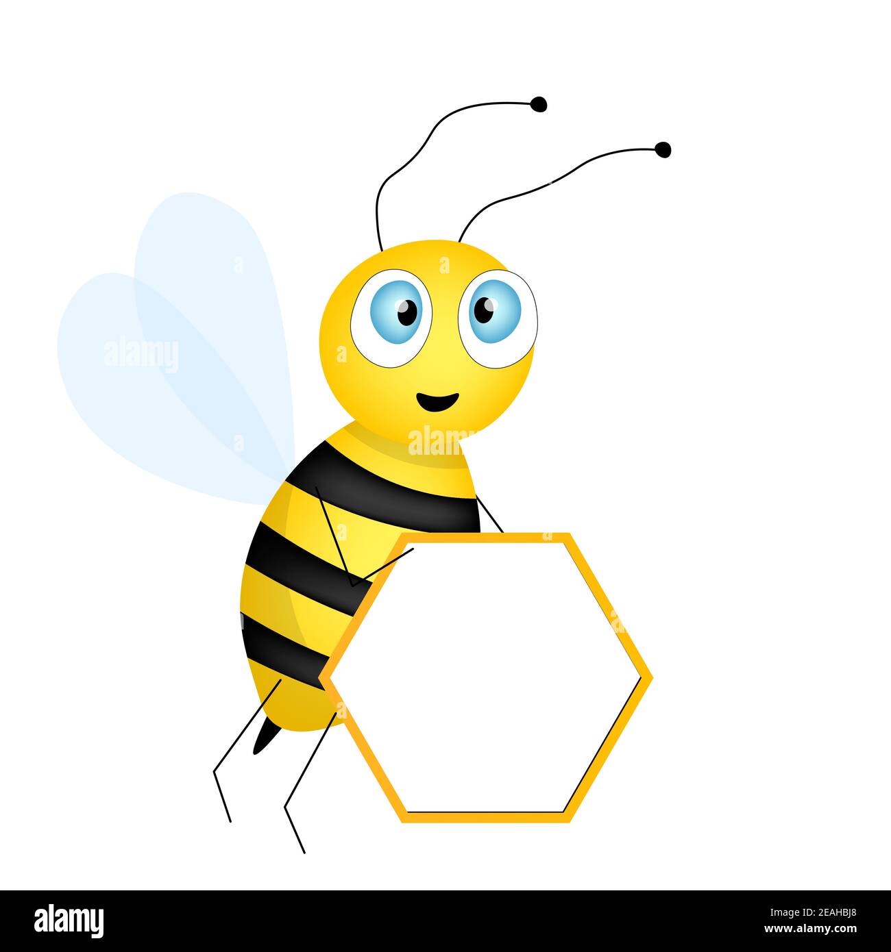 Cute Bee Template