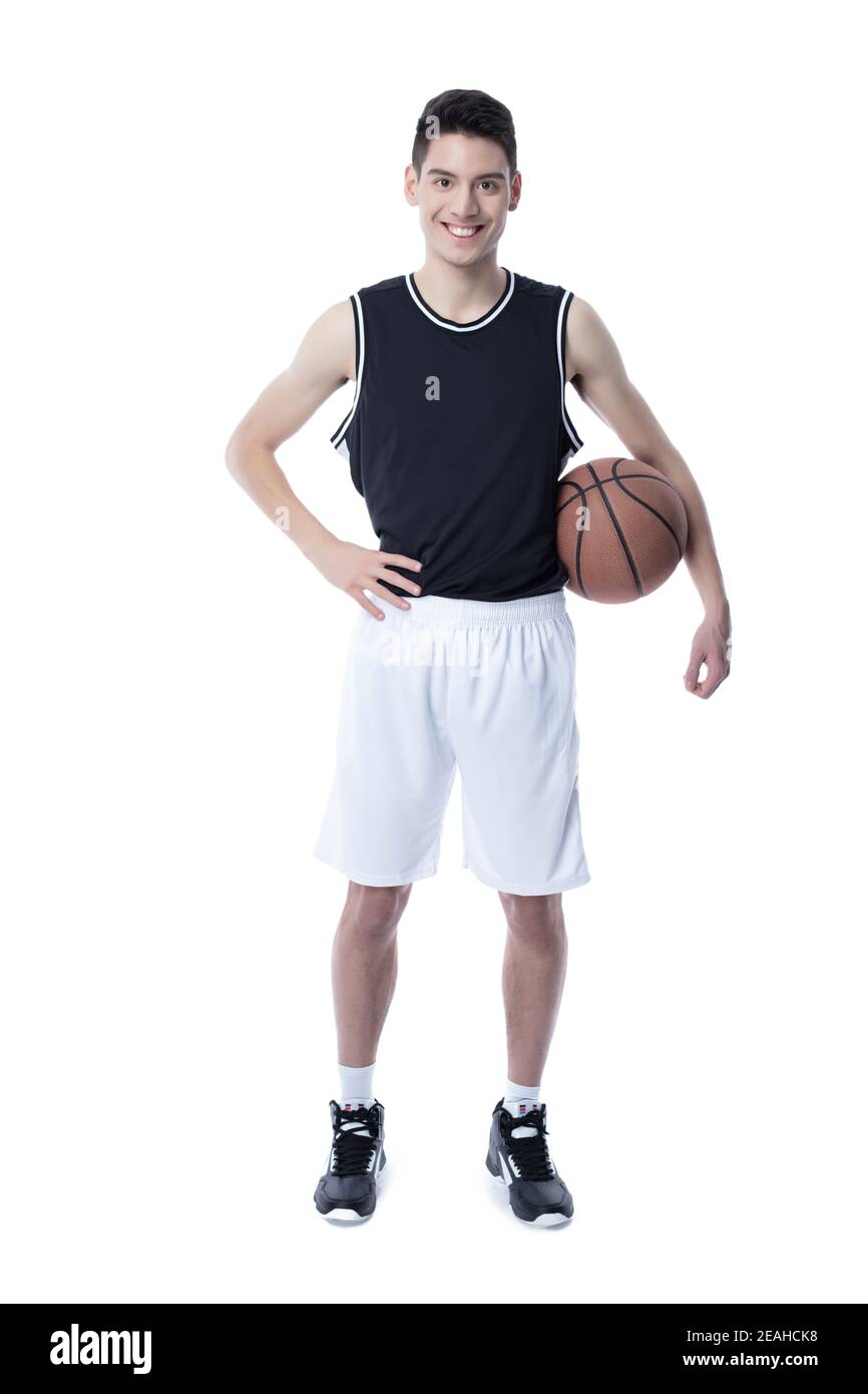 Full length portrait basketball player Cut Out Stock Images & Pictures ...