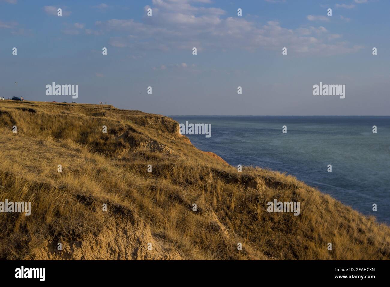Yellow clay cliffs hills hi-res stock photography and images - Alamy