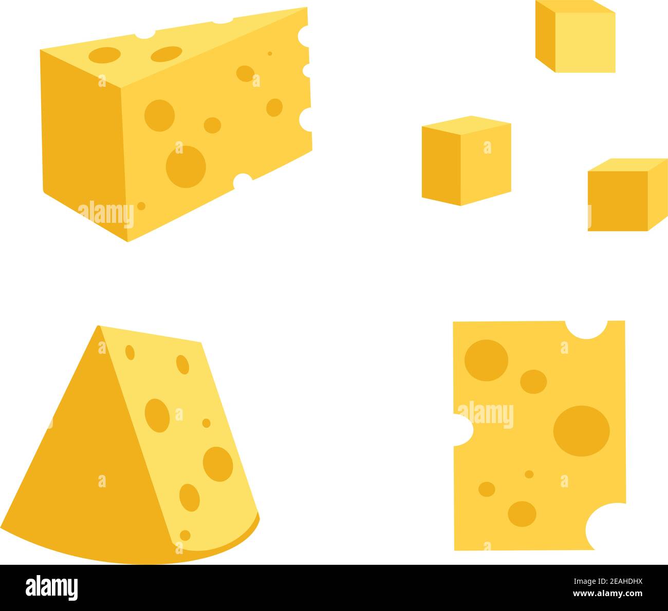 Triangular slices Stock Vector Images - Alamy