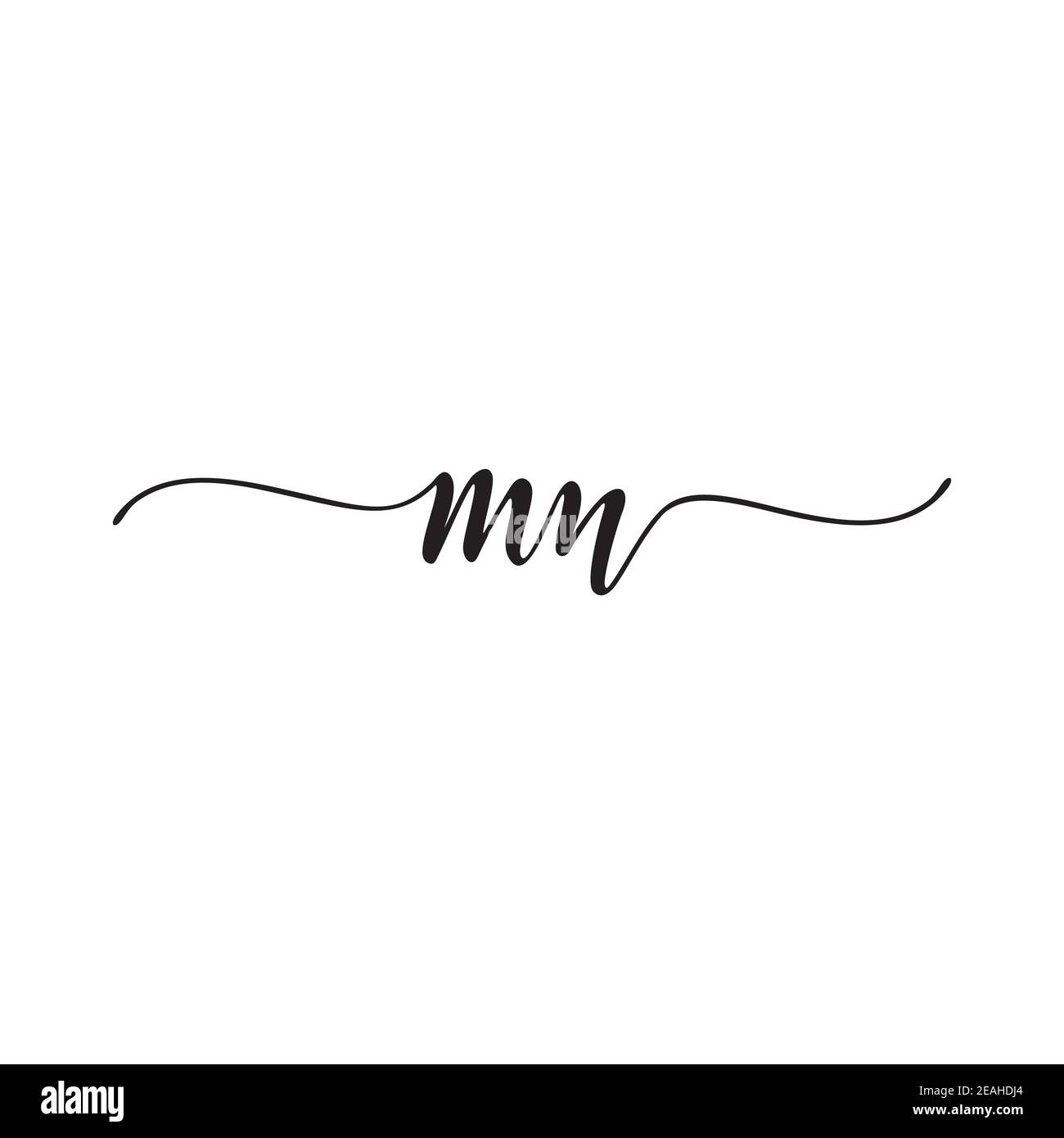 Letter n m logo hi-res stock photography and images - Alamy
