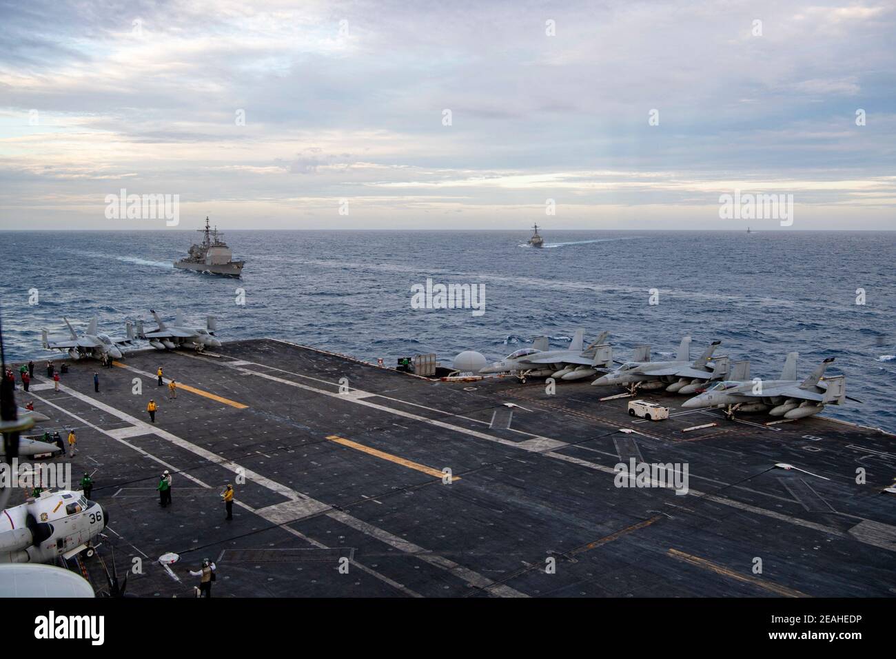 Nimitz carrier strike group hi-res stock photography and images - Alamy