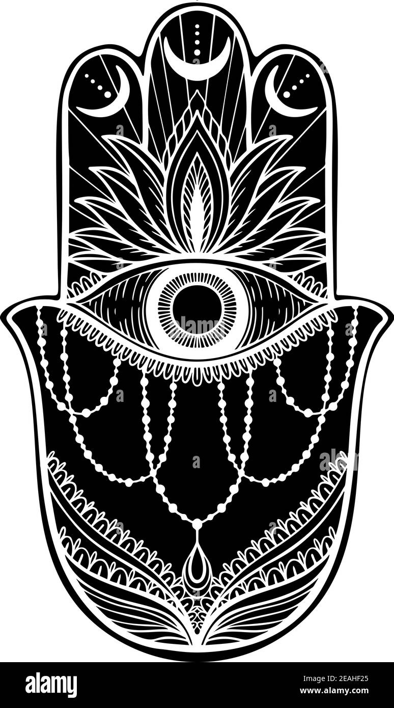Traditional Hamsa Hand Designs
