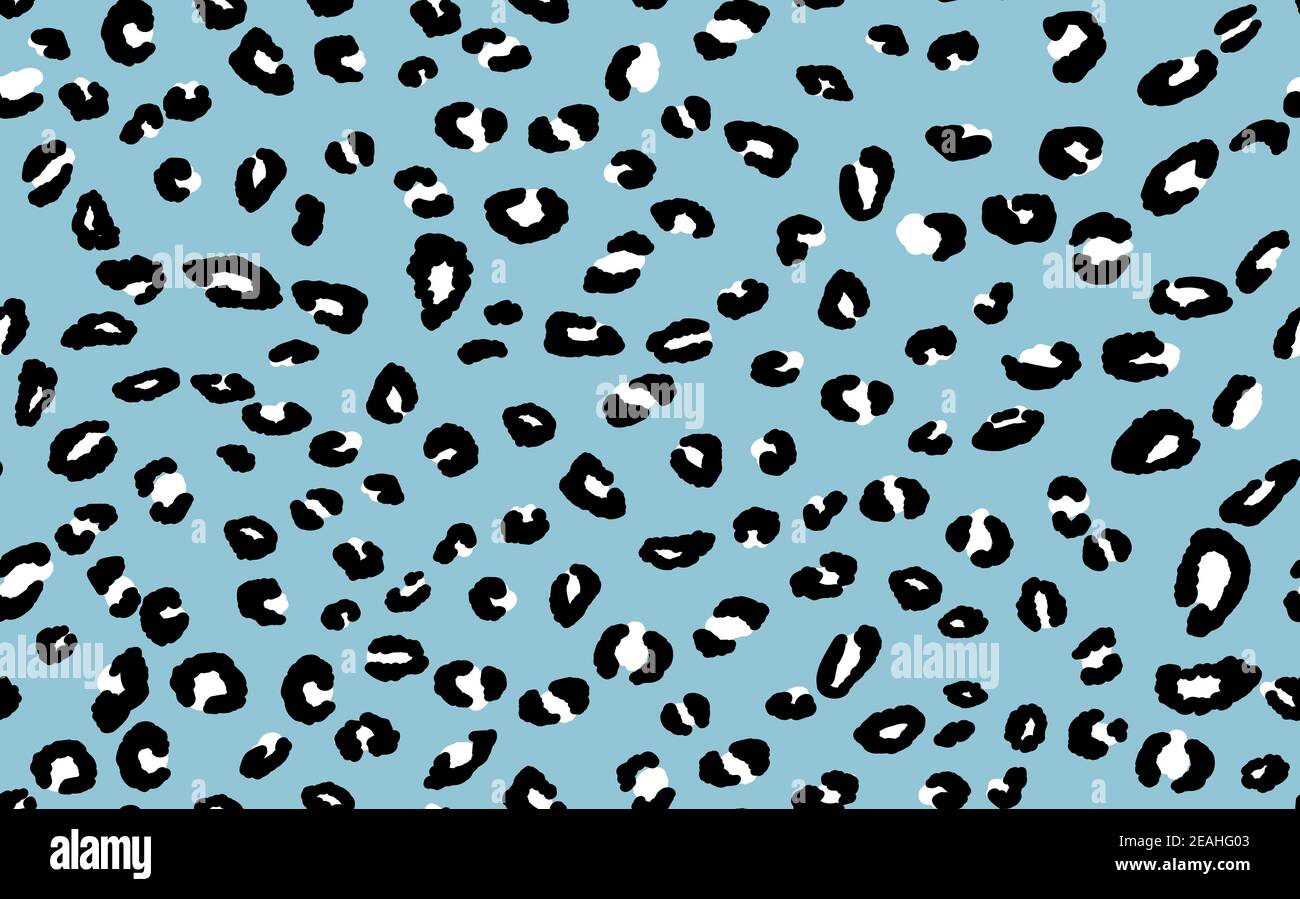 Abstract modern leopard seamless pattern. Animals trendy background ...