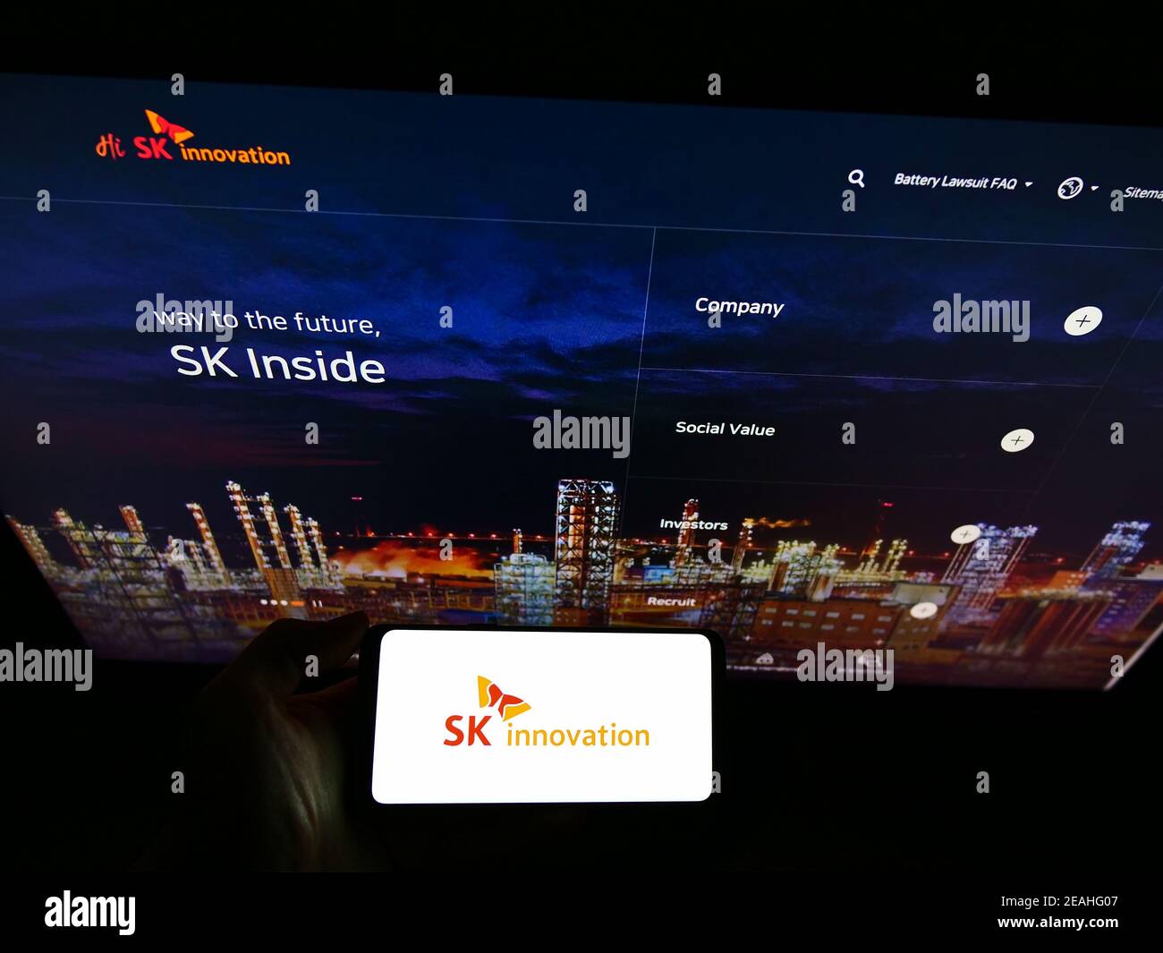 Sk Innovation Logo Sk Logo Hi Res Stock Photography And Images Page