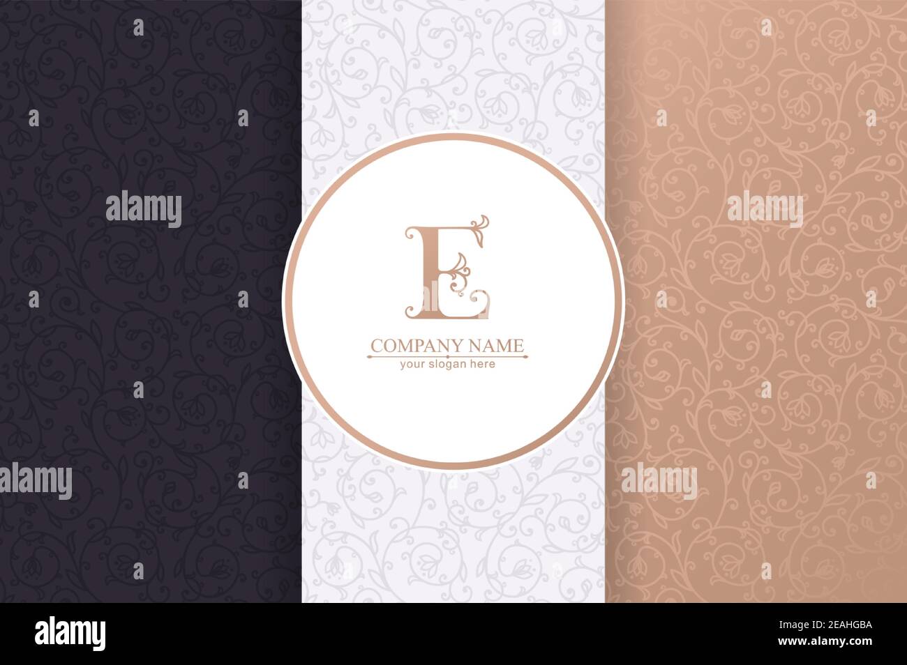 Premium Vector E logo. Monnogram, lettering. Personal logo or sign for branding an elite company ...