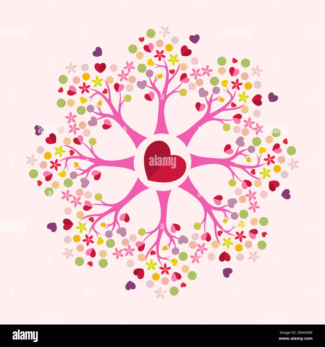 Tree leaf vector hi-res stock photography and images - Alamy