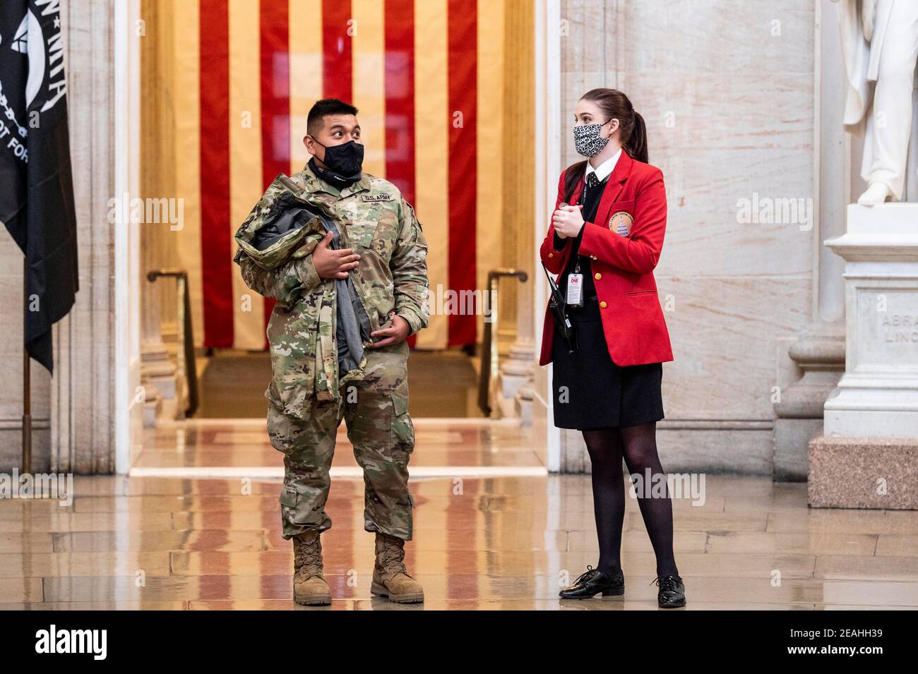 Washington, District of Columbia, USA. 9th Feb, 2021. National Guard ...