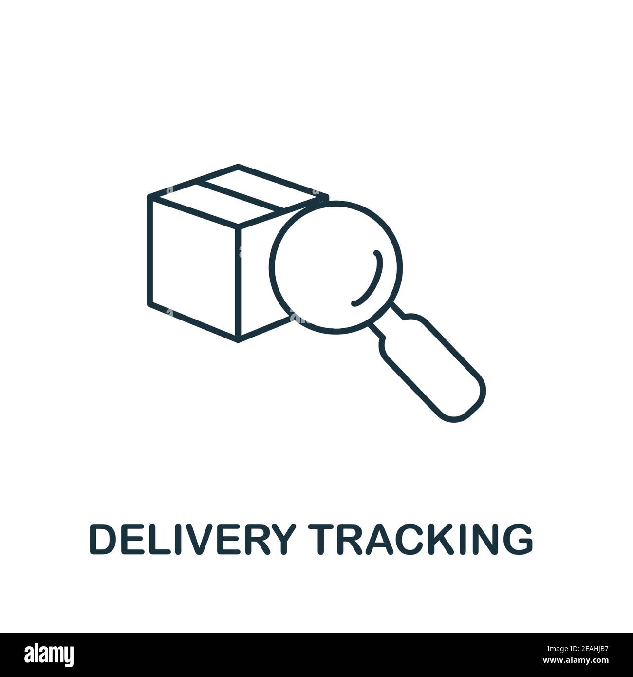 Delivery Tracking icon. Simple element from delivery collection ...
