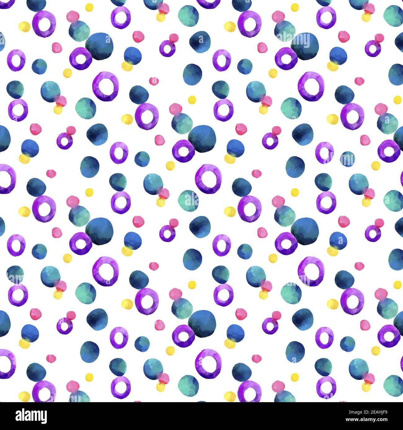 Watercolor dotty pattern Vector illustration Stock Vector Image & Art ...