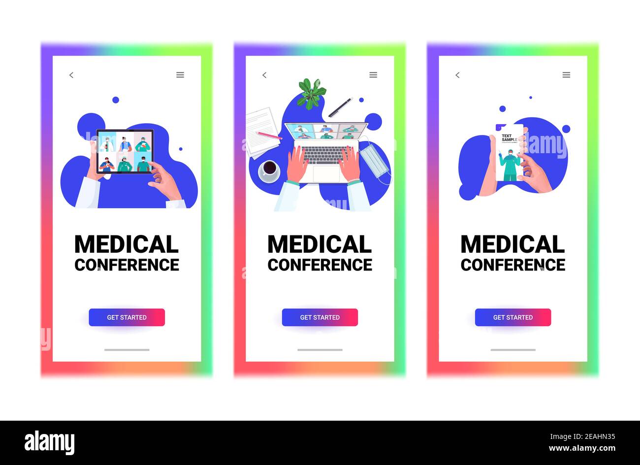 Hospital screens Stock Vector Images - Alamy