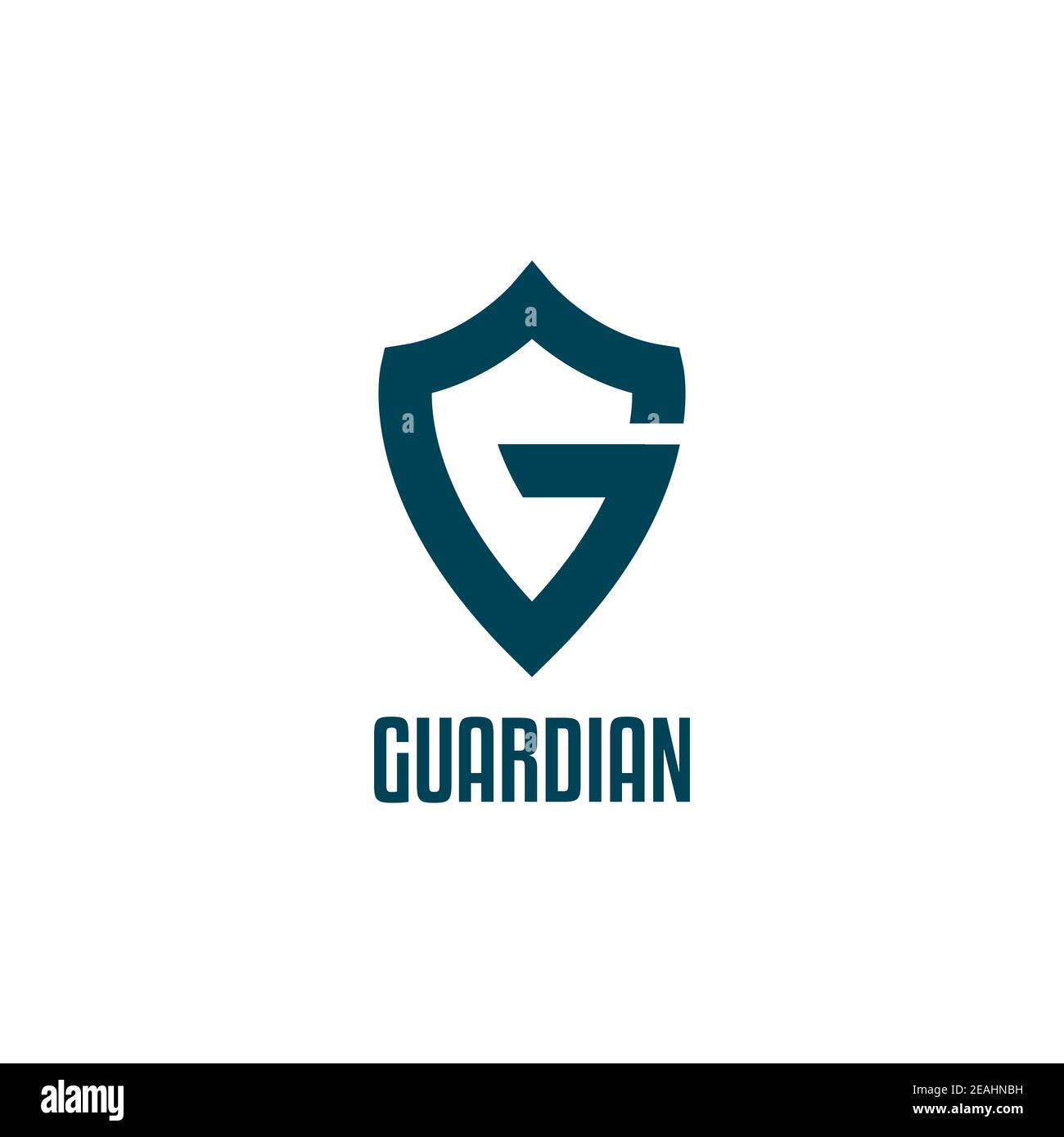 Letter G logo for guard symbol design vector template Stock Vector ...