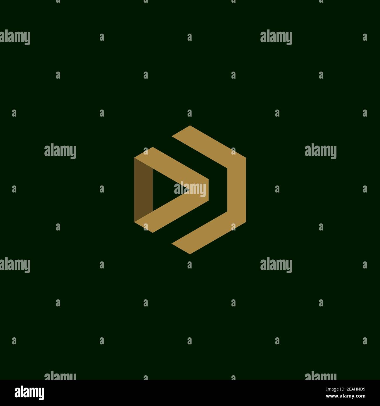 Letter D initial symbol logo design vector template Stock Vector Image ...