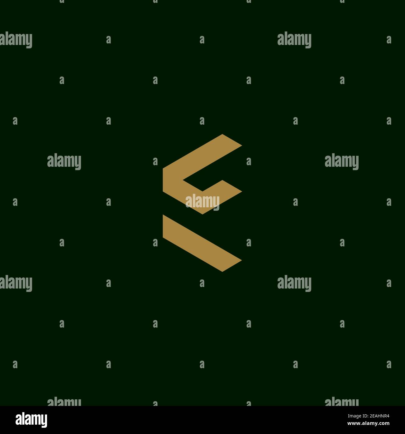 Letter E initial symbol logo design vector template Stock Vector Image ...