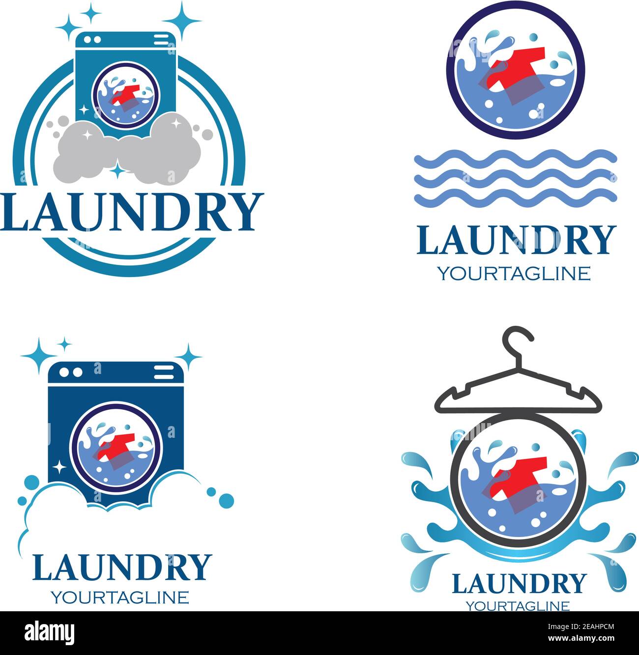 Laundry Shop Logo Design
