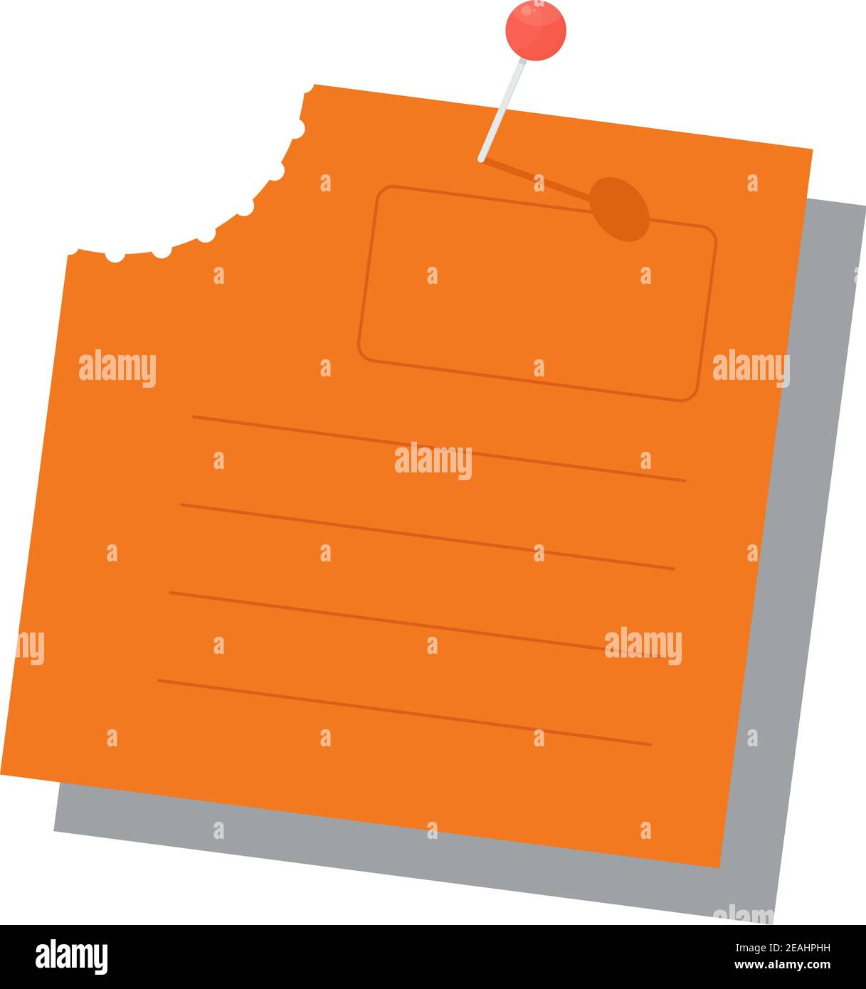 Piece of torn paper colored Stock Vector Images - Alamy