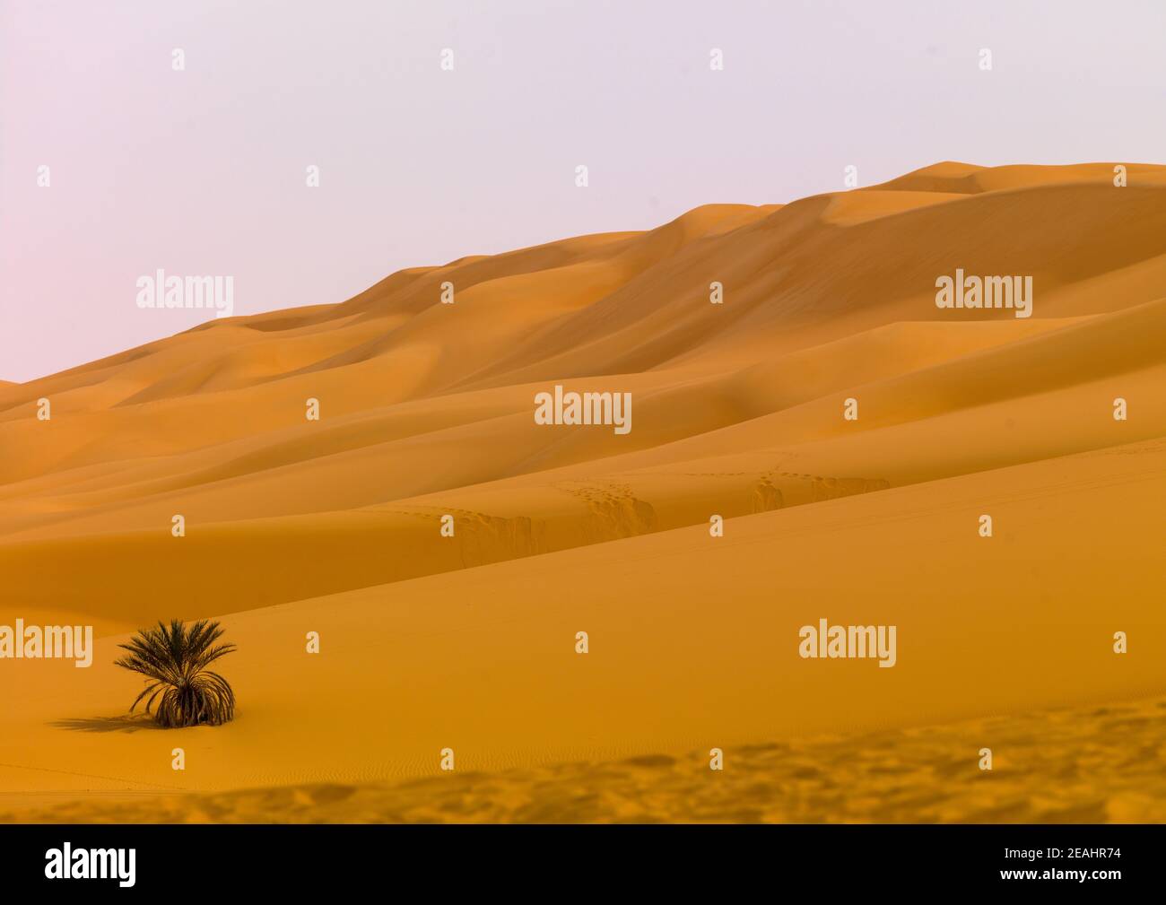 Dunes in ubari desert, Fezzan, Umm al-Maa, Libya Stock Photo - Alamy