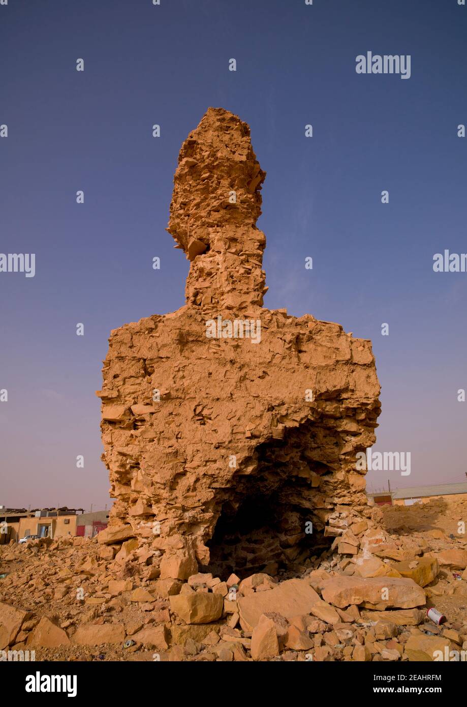 Ruis of an old grave, Tripolitania, Ghadames, Libya Stock Photo - Alamy