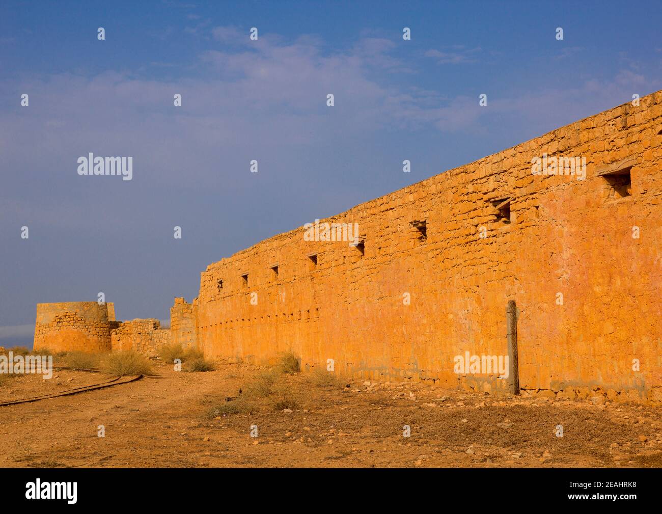Ottoman fortress, Cyrenaica, Tocra, Libya Stock Photo - Alamy