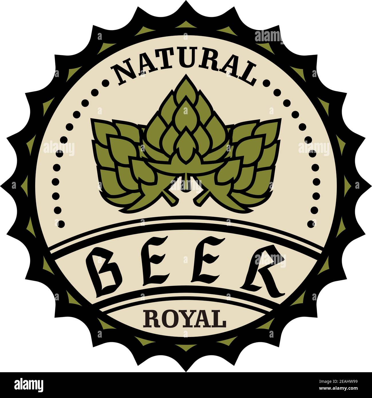Royal beer Stock Vector Images - Alamy