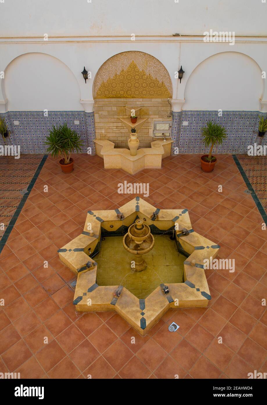 Atrium in an old house, Cyrenaica, Benghazi, Libya Stock Photo - Alamy