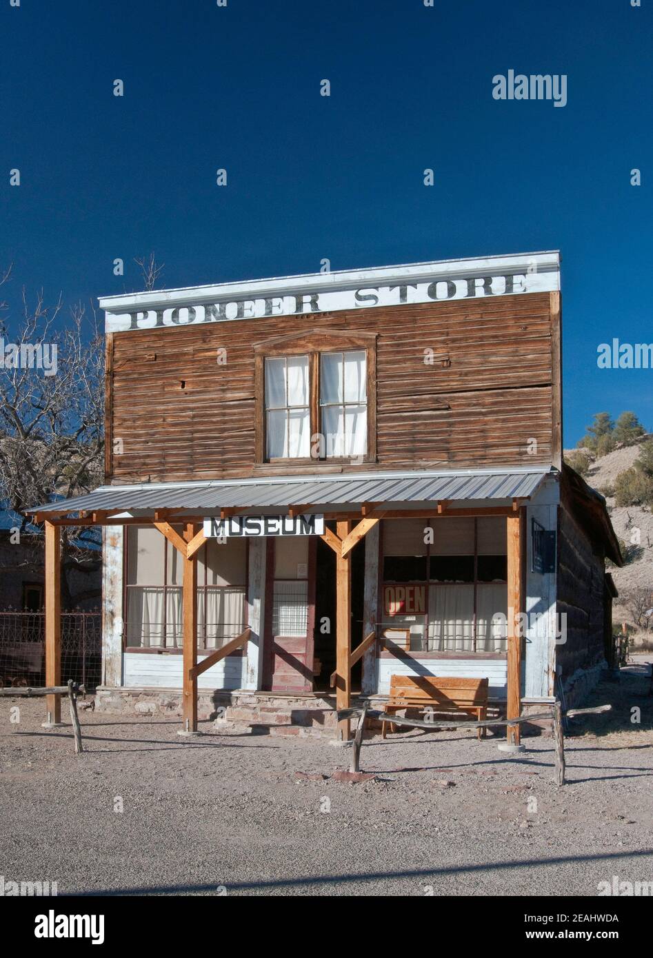 Ghost Town Facade The Haunting Beauty Of New Mexico's Ghost Towns