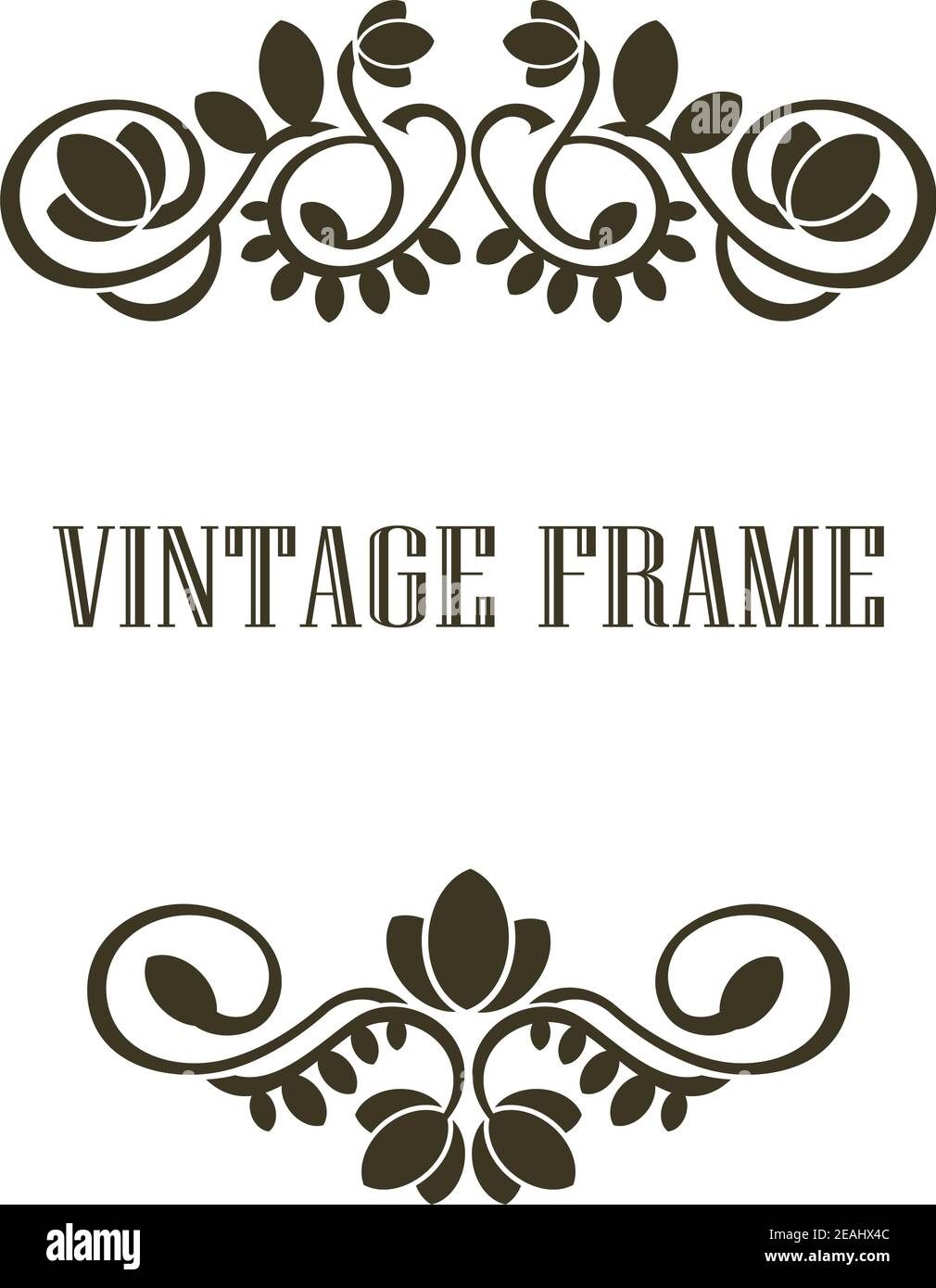 Black Vintage Frame Border Png Designs Vintage Frame PNG Transparent