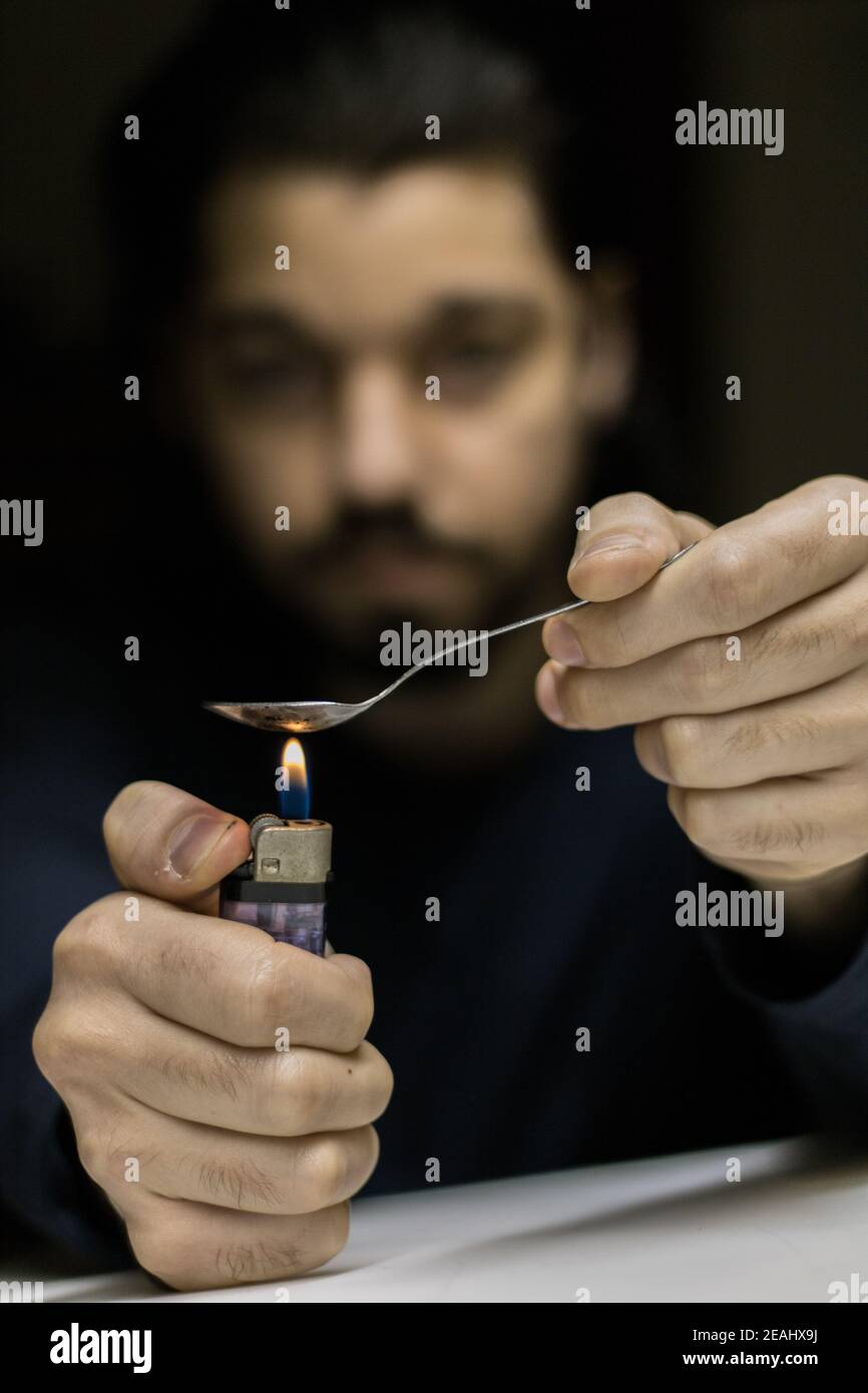 Taking fire in hand hi-res stock photography and images - Alamy