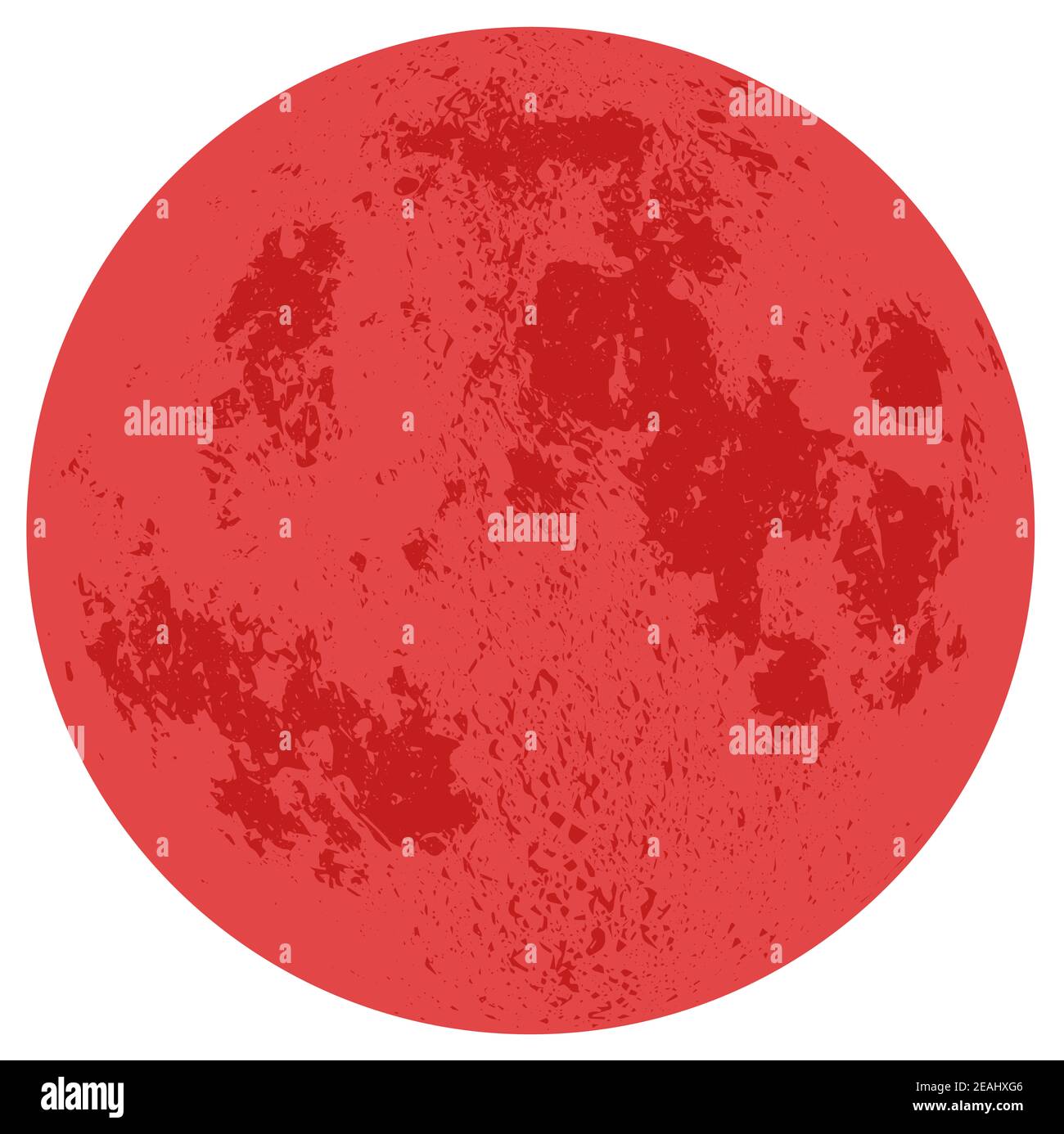 Crater moon artwork Cut Out Stock Images & Pictures - Alamy