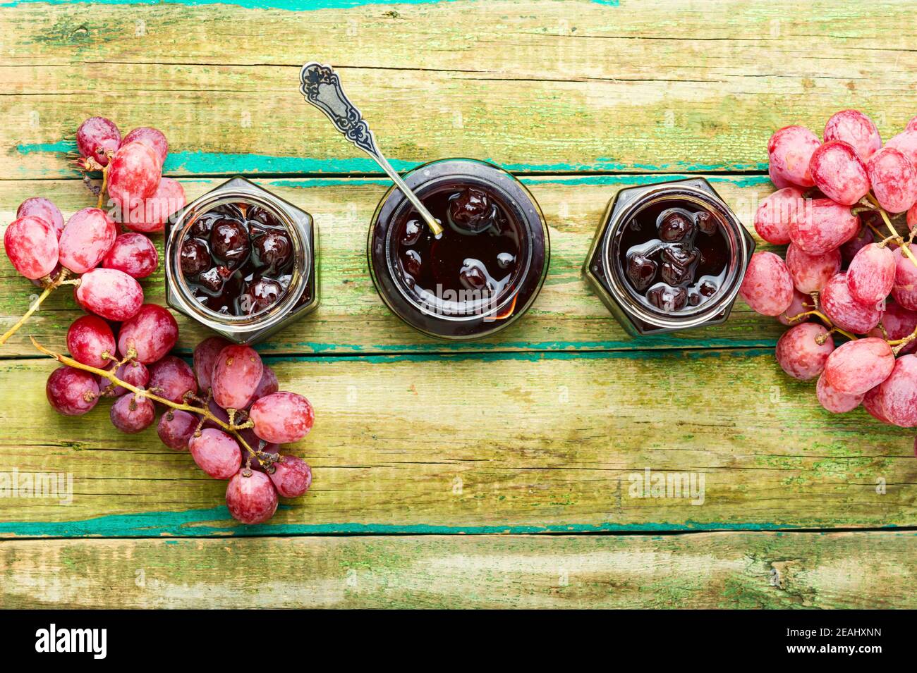 Homemade berry jam Stock Photo - Alamy