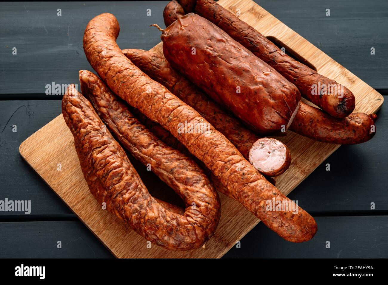 home-made cold cuts Stock Photo - Alamy