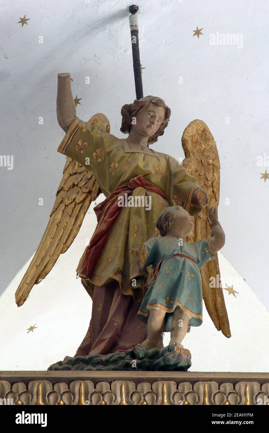 Guardian angel church hi-res stock photography and images - Alamy