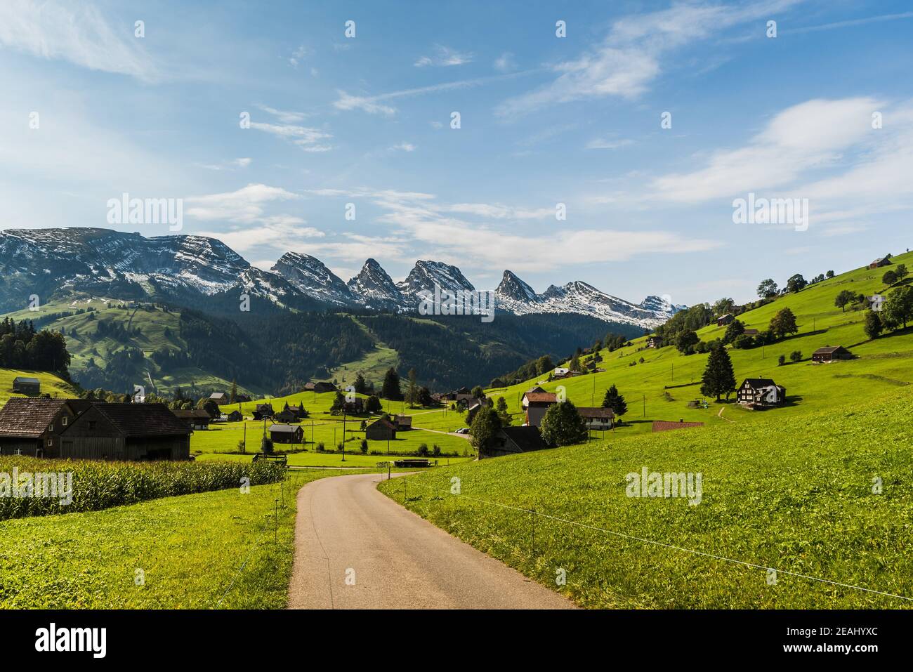 Churfirsten mountain range hi-res stock photography and images - Alamy