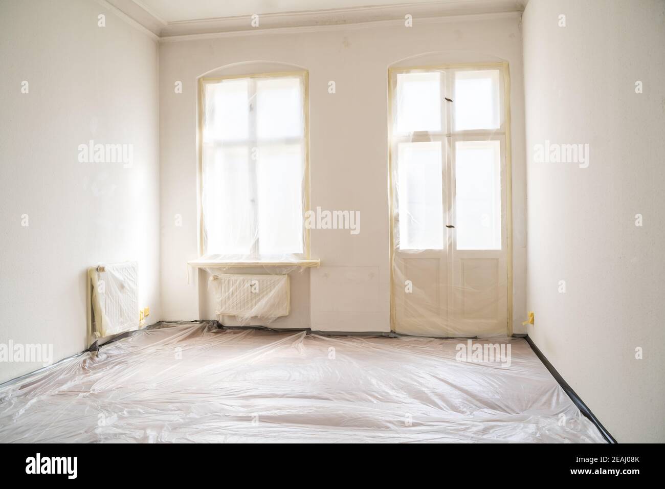 House Wall Paint Inside Stock Photo - Alamy