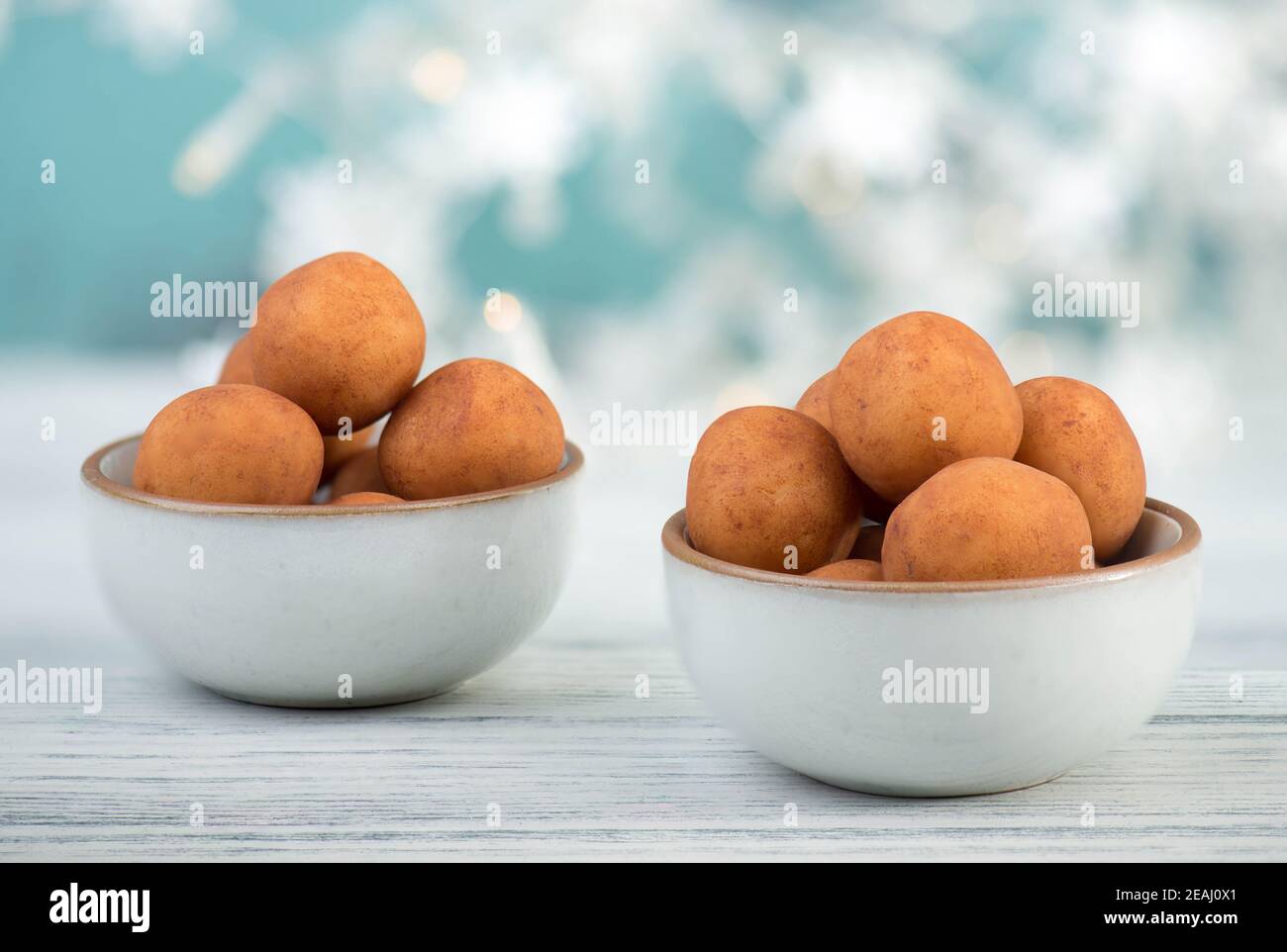 Marzipan potatoes, in german called Marzipankartoffeln, with cacao ...