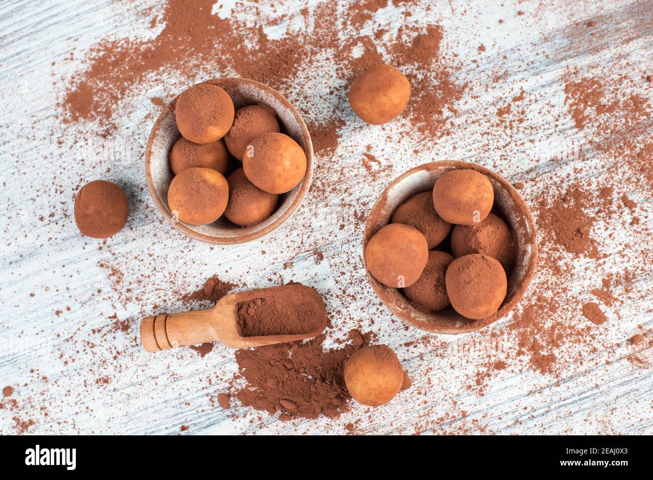 Marzipan potatoes, in german called Marzipankartoffeln, with cacao ...