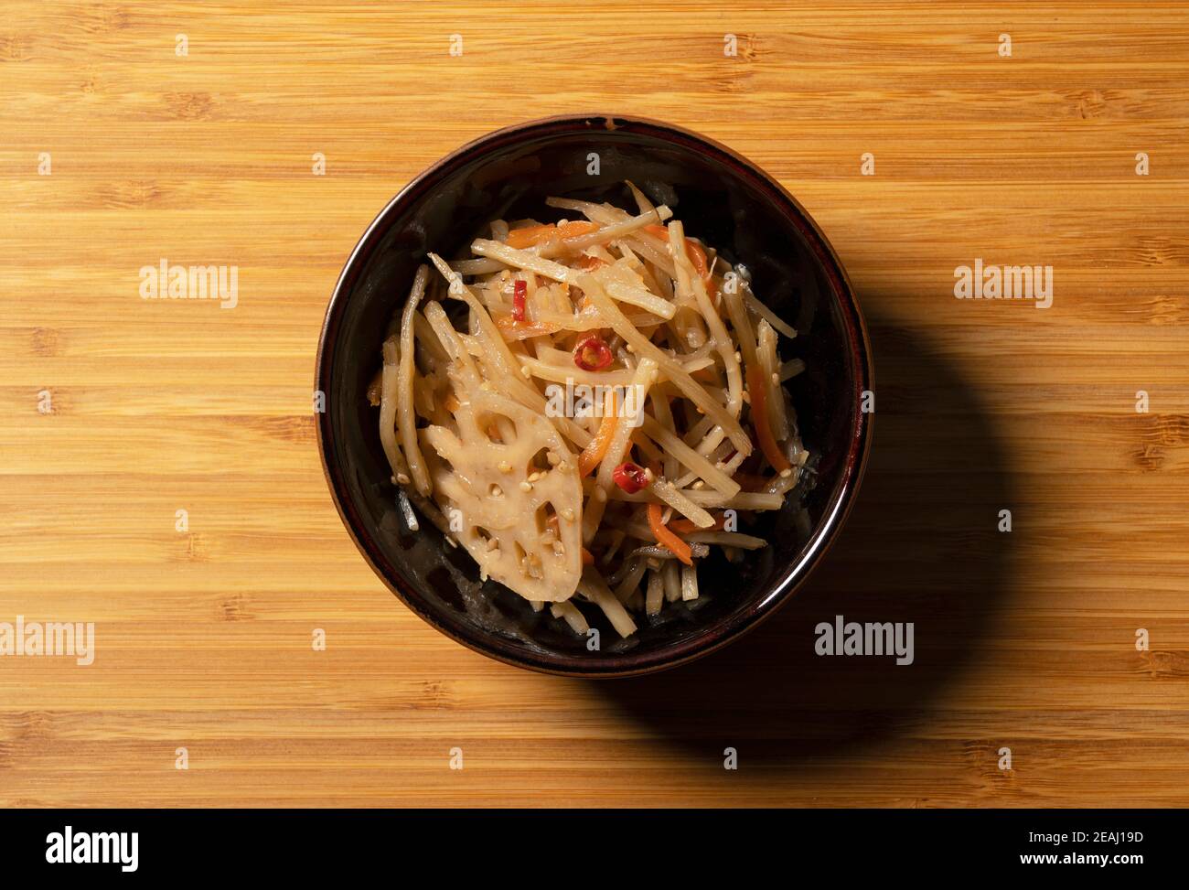 Kinpira gobo burdock root hi-res stock photography and images - Alamy