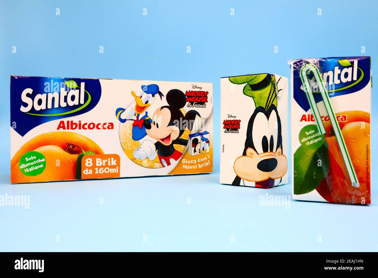 SANTAL Fruit Juice - Limited Edition Disney Packaging with Mickey Mouse ...