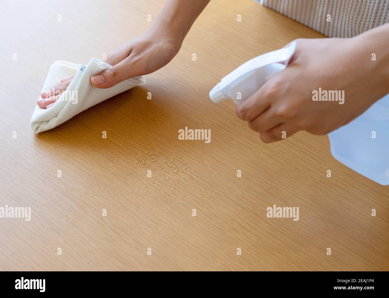 Hands spray disinfectant hi-res stock photography and images - Alamy