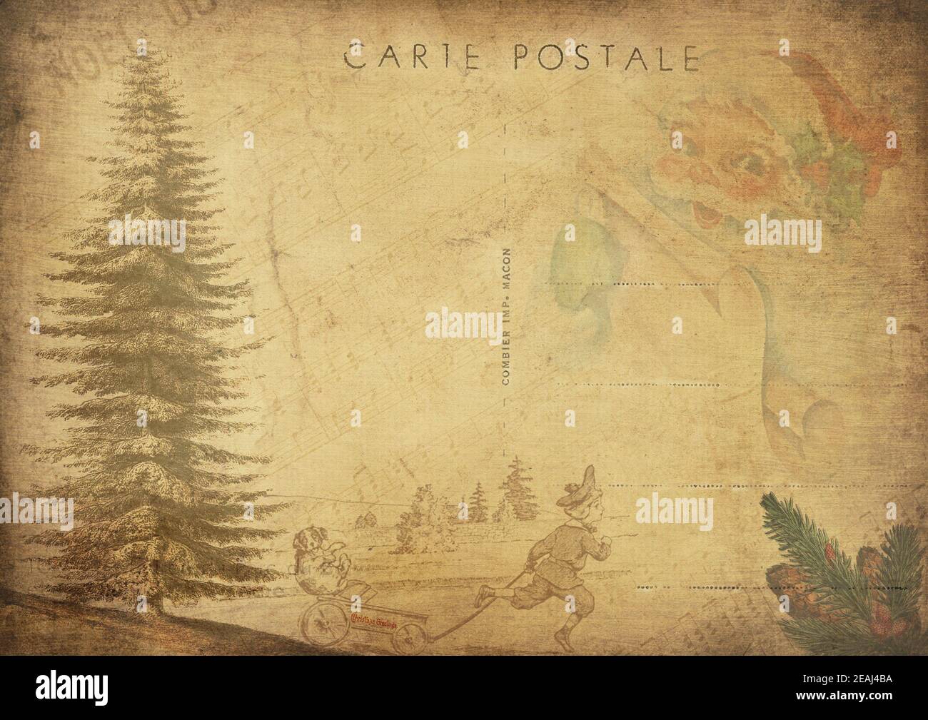 Card postal hi-res stock photography and images - Alamy