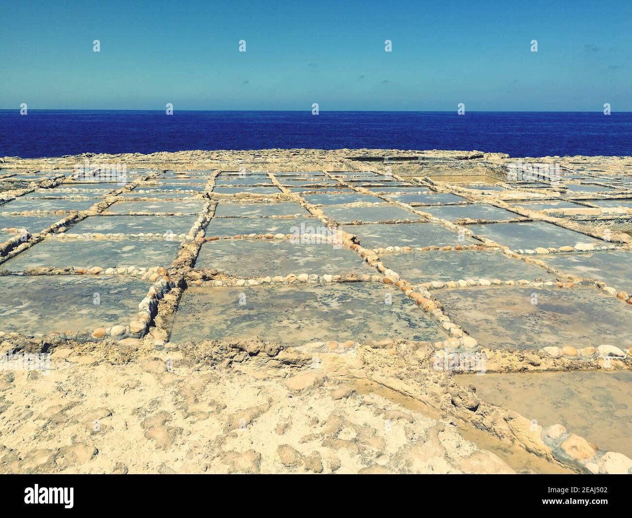 Stone saltpans hi-res stock photography and images - Alamy