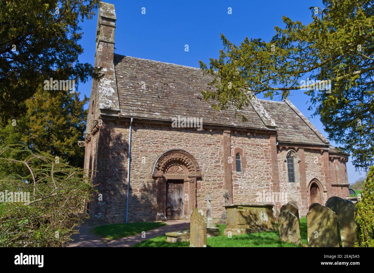 Kilpeck Church Herefordshire High Resolution Stock Photography and ...