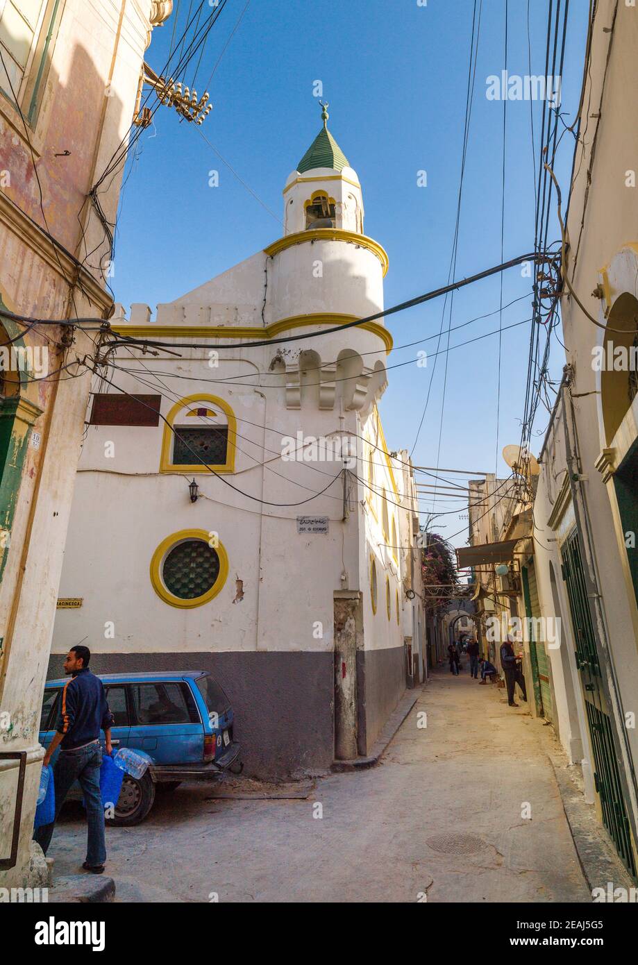 Mosque in the medina, Tripolitania, Tripoli, Libya Stock Photo - Alamy