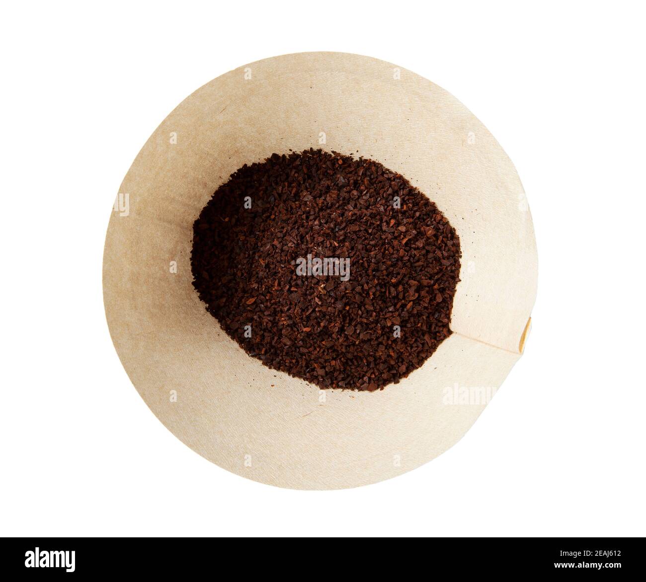 coffee filters isolated on a white background Stock Photo - Alamy