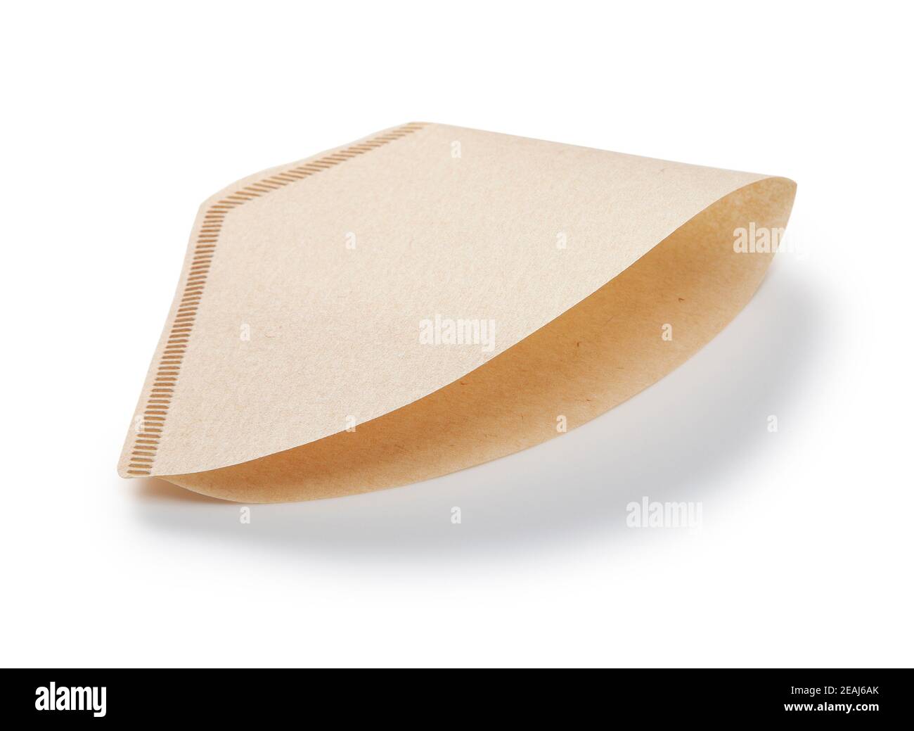 coffee filters isolated on a white background Stock Photo - Alamy